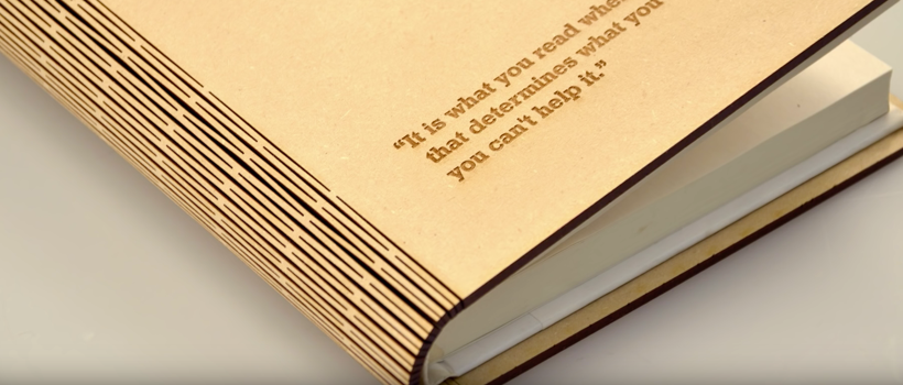 Try This: Laser-Cut Flexible Book Hinge