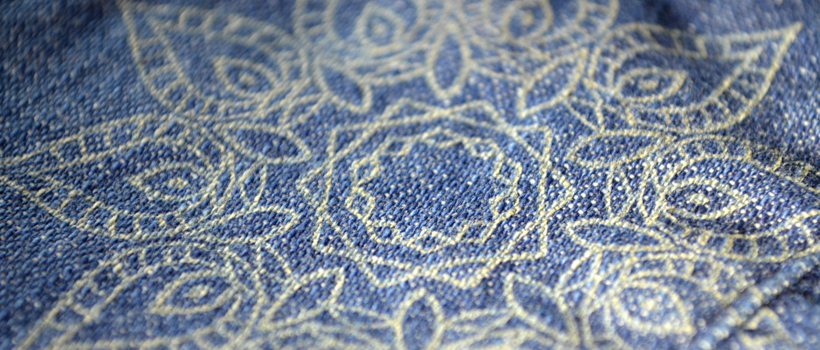 Try This: Engraved Denim