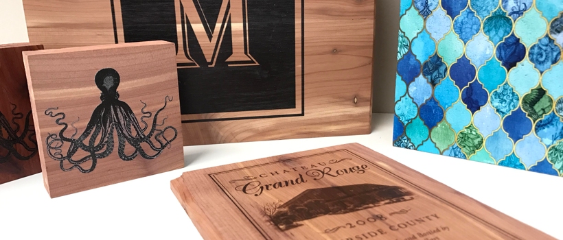 Working with Wood: The various technologies available to decorate wood