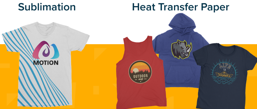 Heat Transfer Paper Versus Sublimation Printing: Substrates
