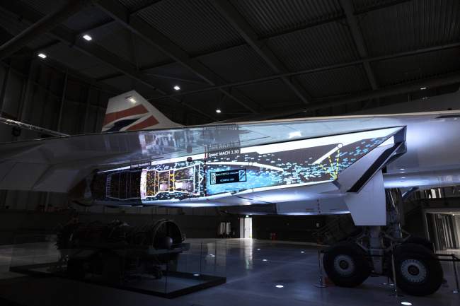 Featured Project: Projection Artworks and Christie Light Up Concorde ...