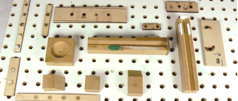 Get Crafty with Peg Board and Blocks
