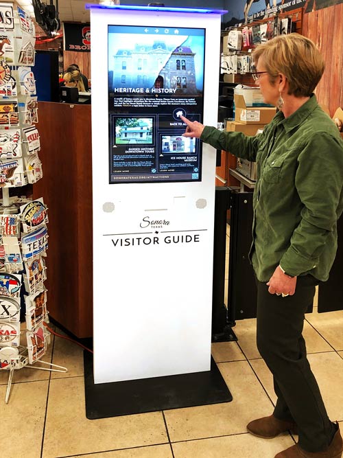 Featured Project: In Sonora, Texas, Kiosks Create Instant Visitor Centers