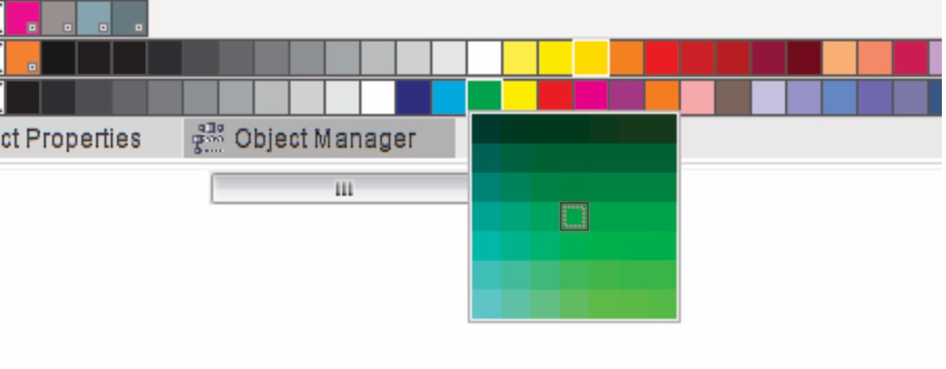 Setting Color To An Object In Coreldraw 3236