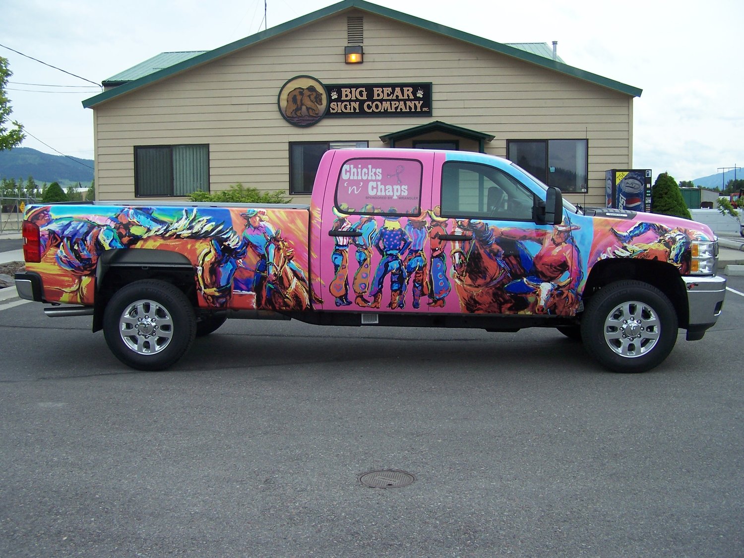 Featured Project: Roping in a Big Sky Wrap