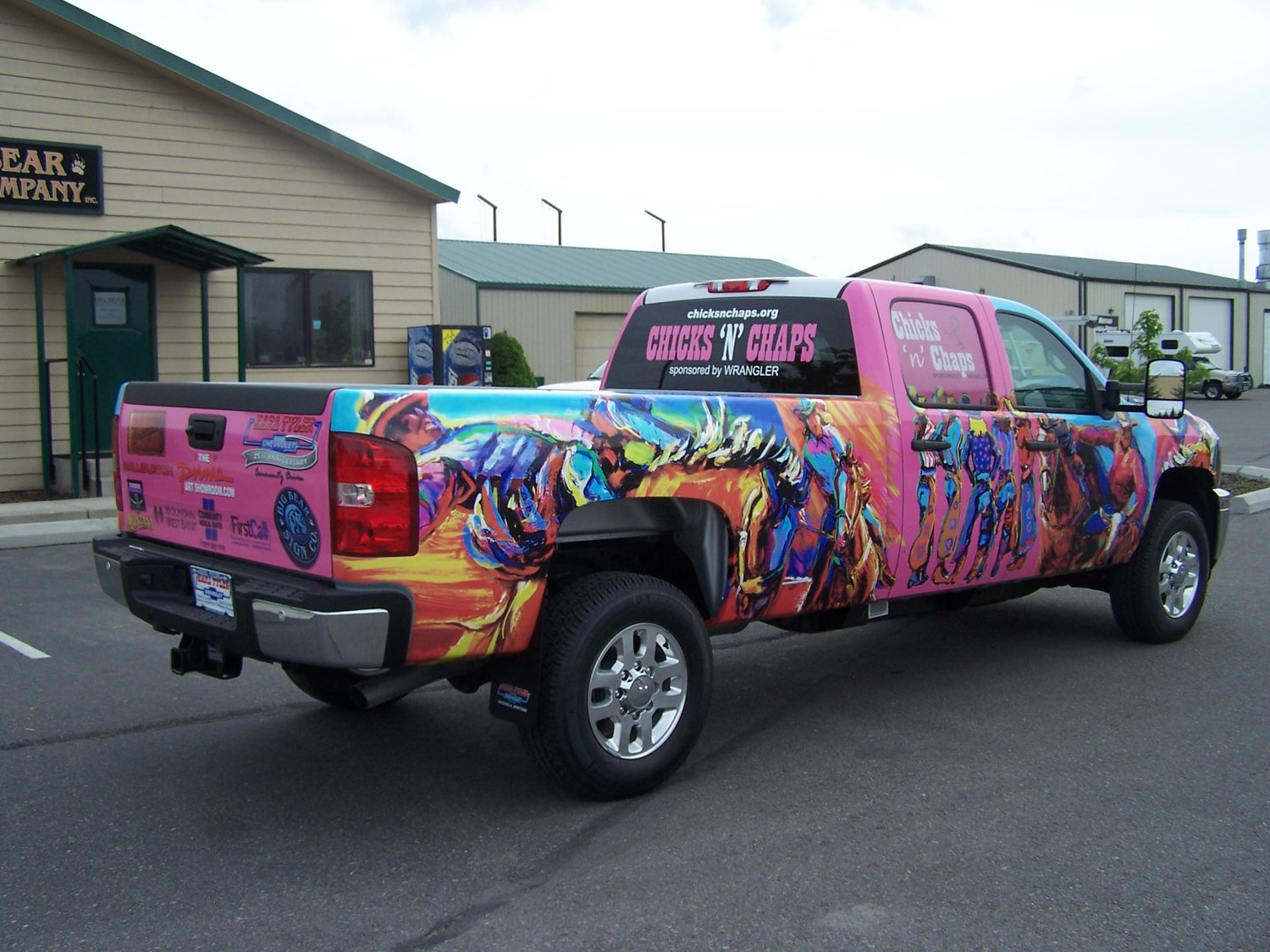 Featured Project: Roping in a Big Sky Wrap