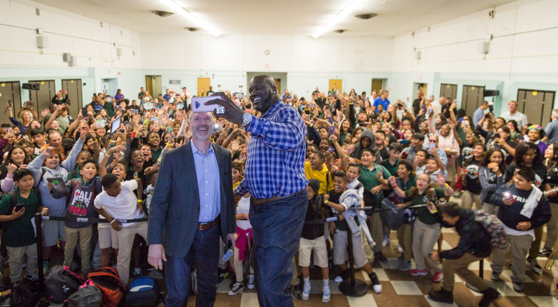 Giving Back: Epson Partners with Shaquille O'Neal on Give Back Program ...