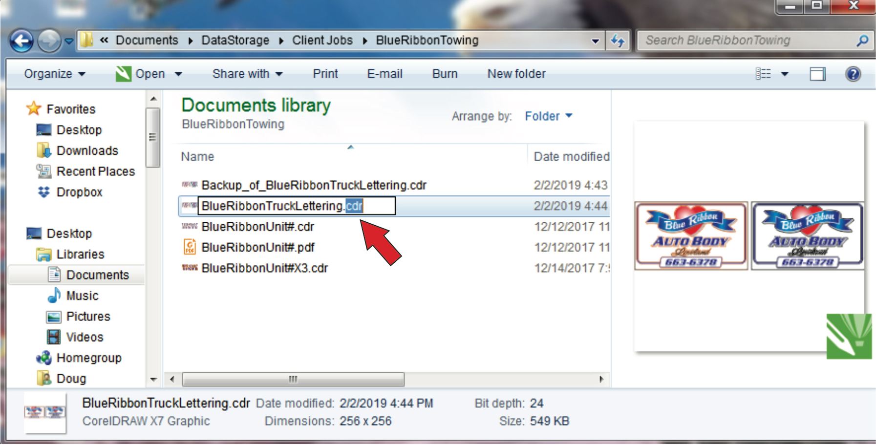 Modify File Formats to be Usable in Corel