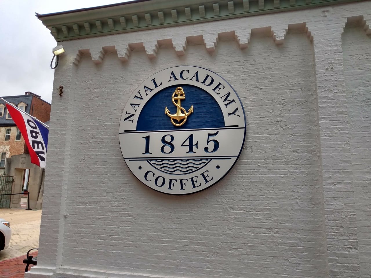 Signage Befitting a Nearly 150-Year-Old Building
