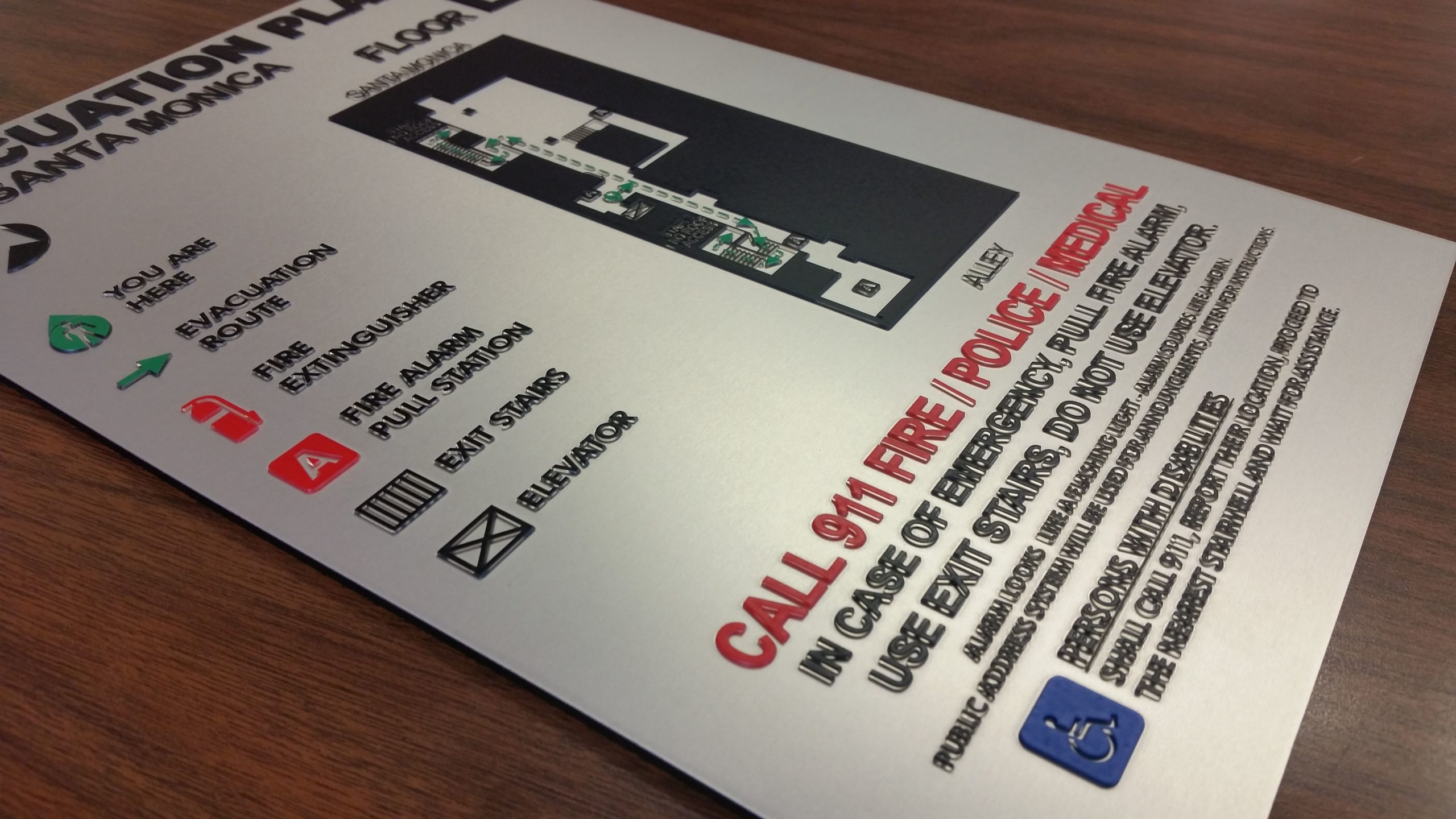 Production Methods for Creating ADA-Compliant Signage