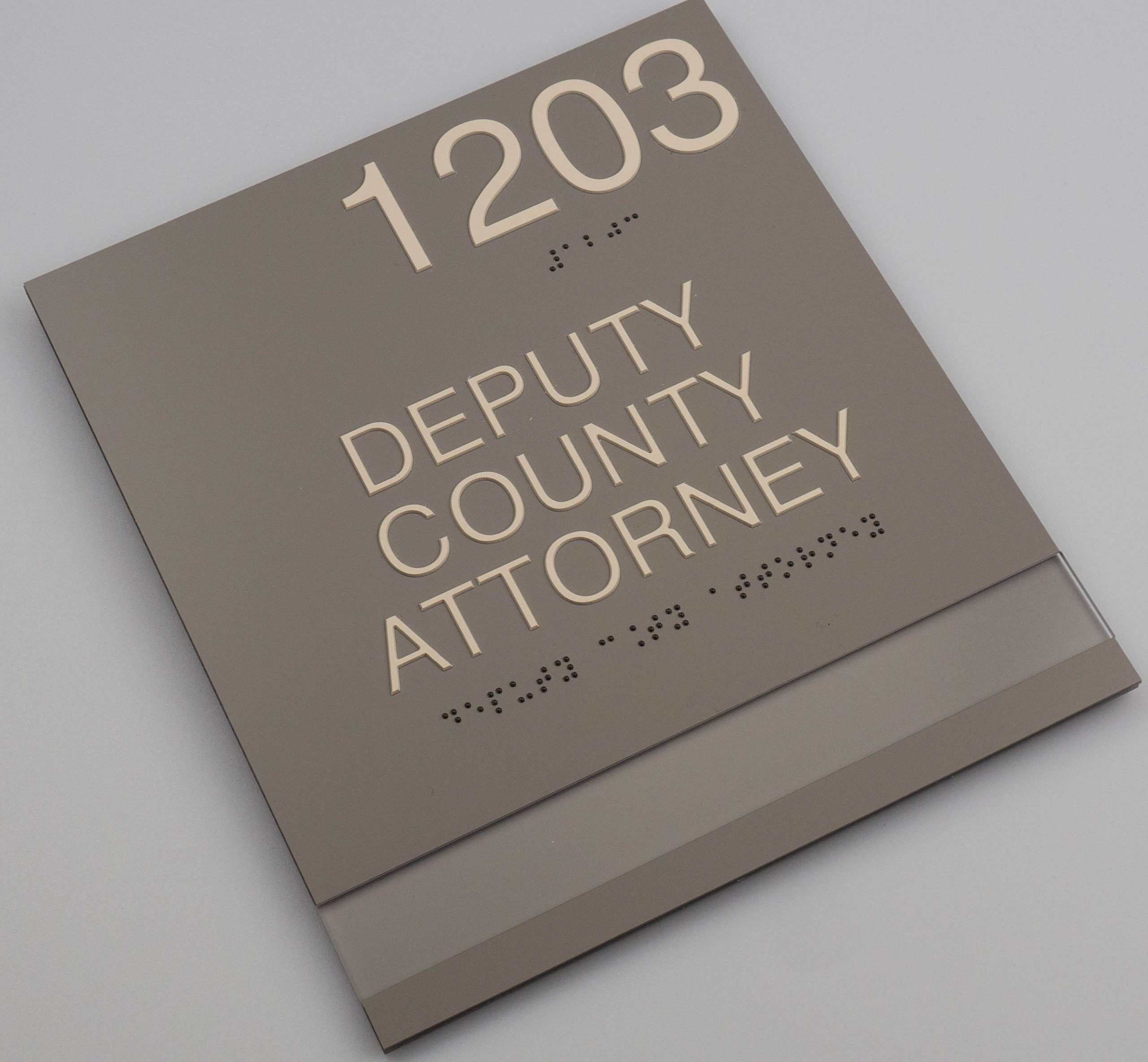 Production Methods for Creating ADA-Compliant Signage