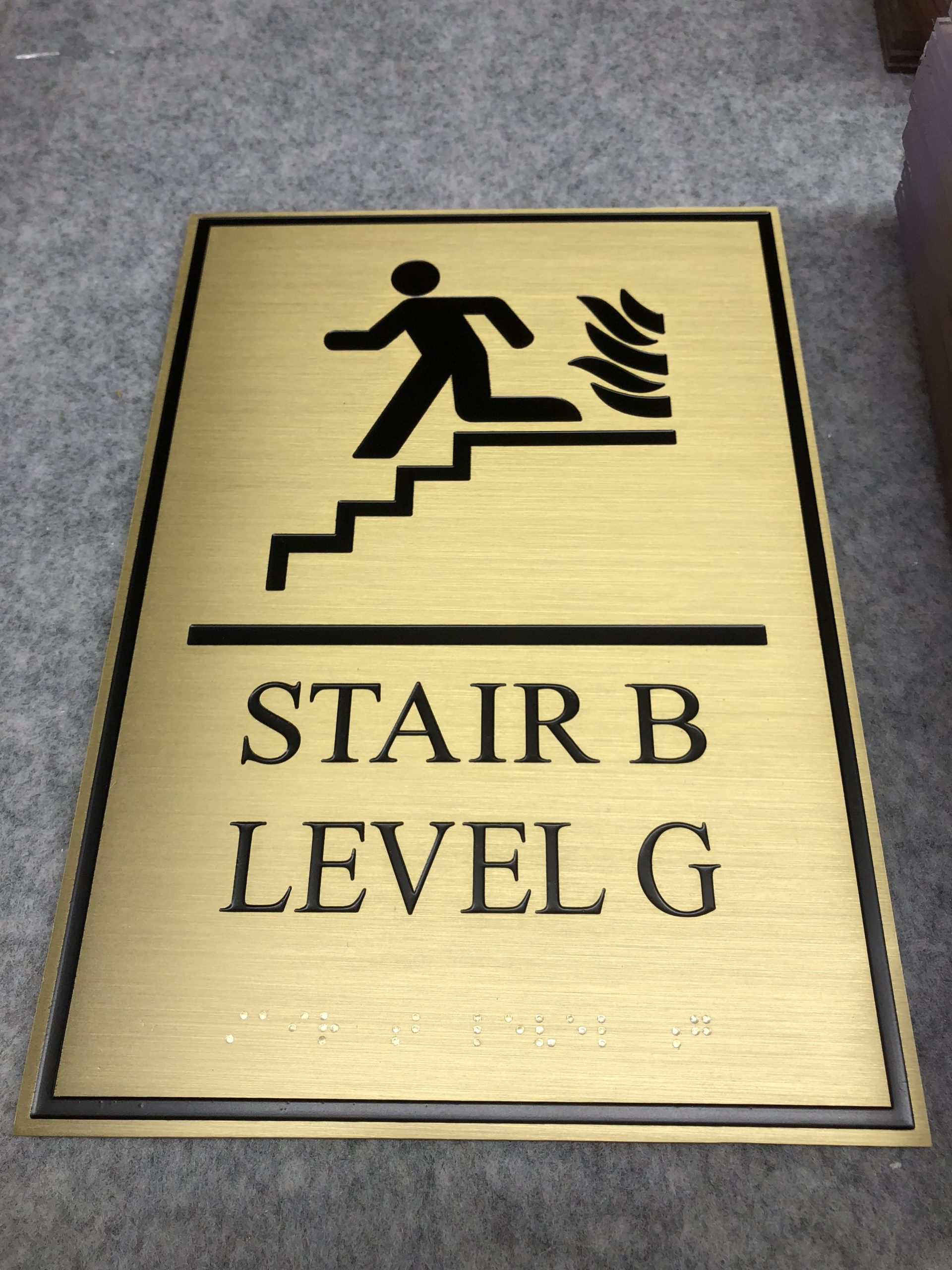 Production Methods for Creating ADA-Compliant Signage