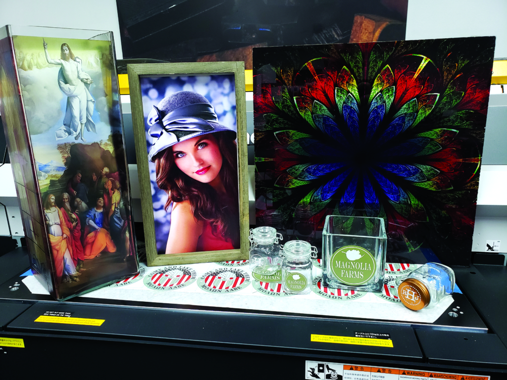 UV Printing Applications for Glass