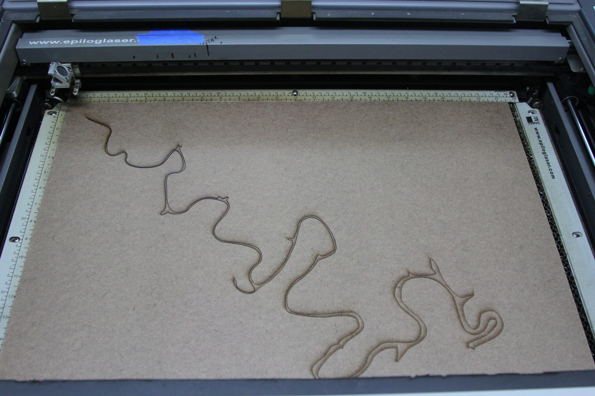 Try This: Laser a Lake Relief Map | GRAPHICS PRO