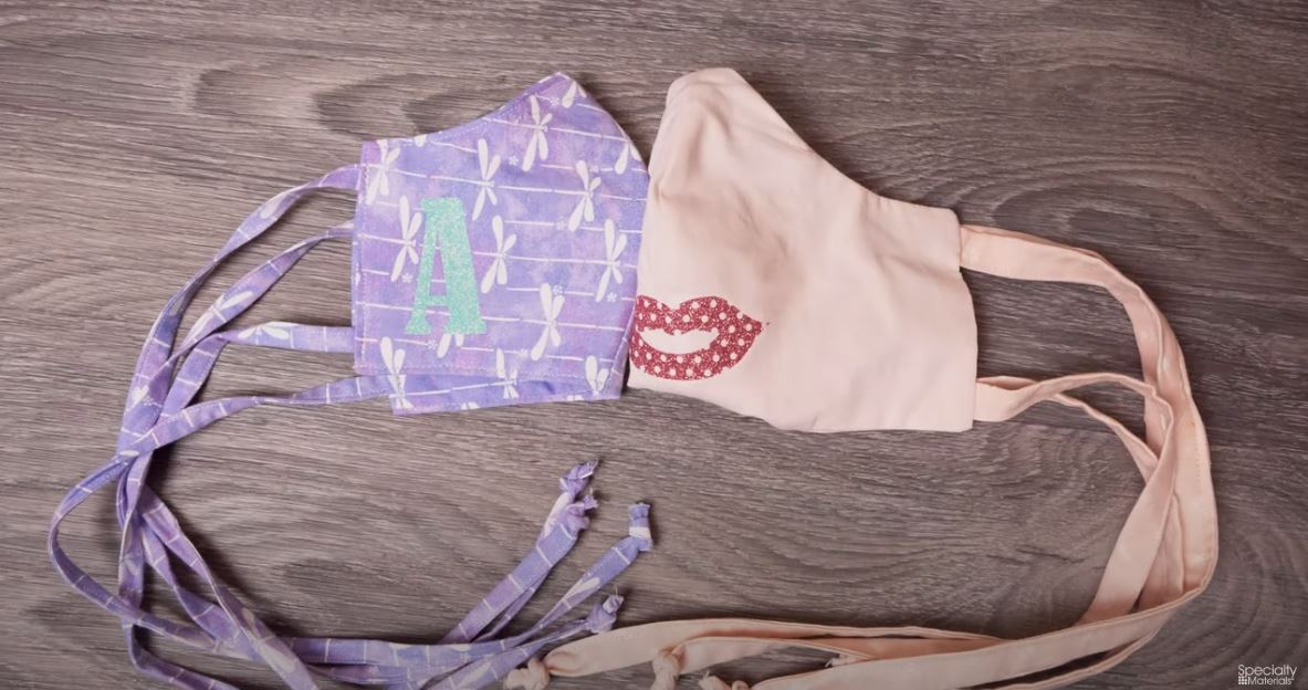 Try This: Decorate Face Masks with Heat Transfer Vinyl