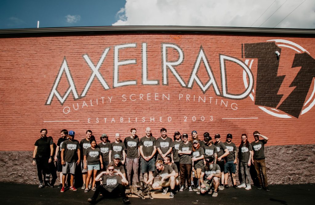 Axelrad Screen Printing Raises Over $87,000 for Local Businesses