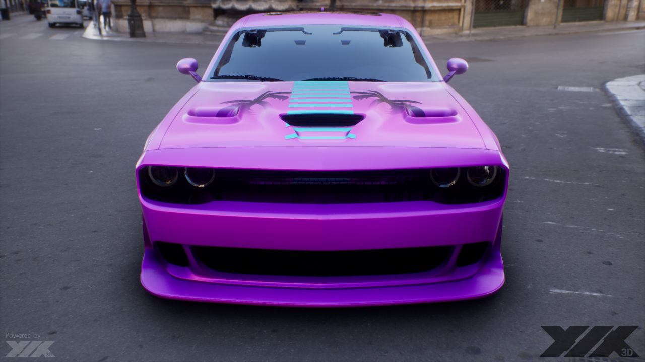 Featured Project: 2020 Miami Vice-Inspired Hellcat Wrap