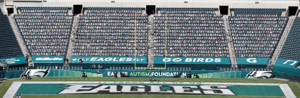 Philadelphia Eagles and Ricoh Deliver Fan Cutouts, Support Team and Charity