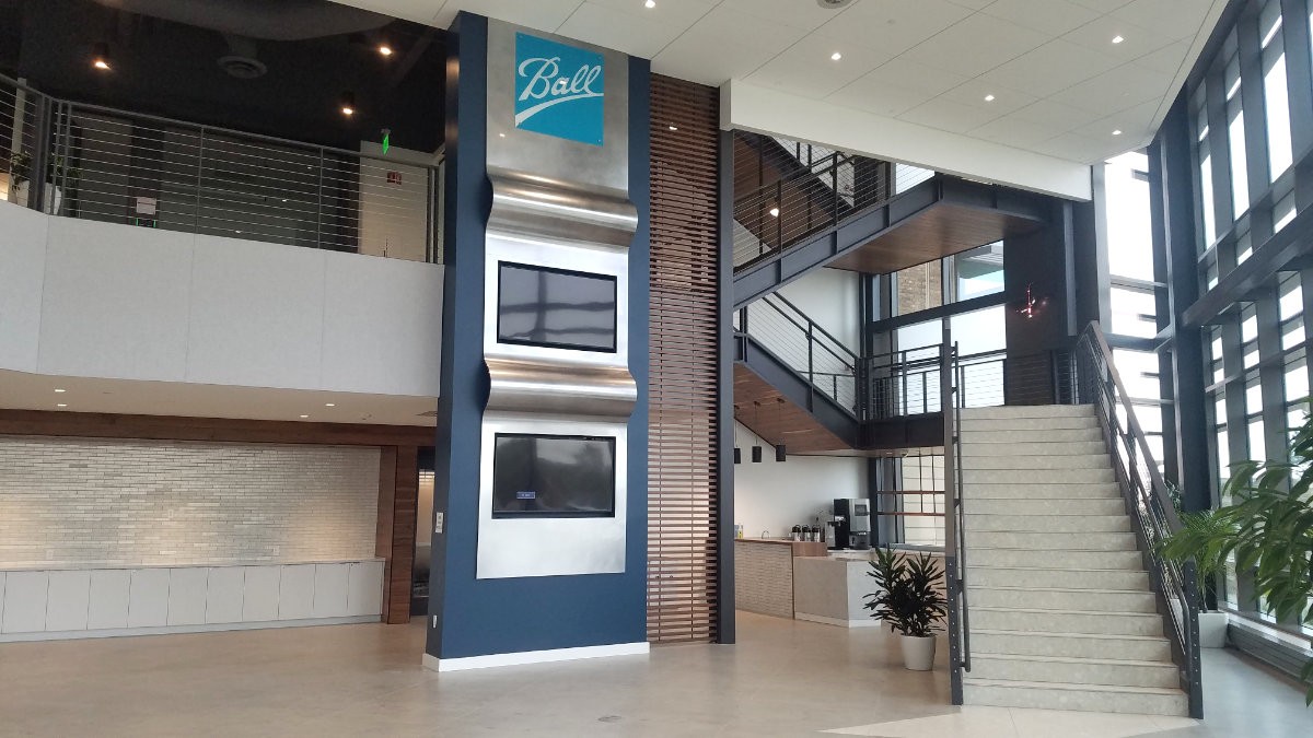 Featured Project: Signs for Ball Corp. HQ | GRAPHICS PRO