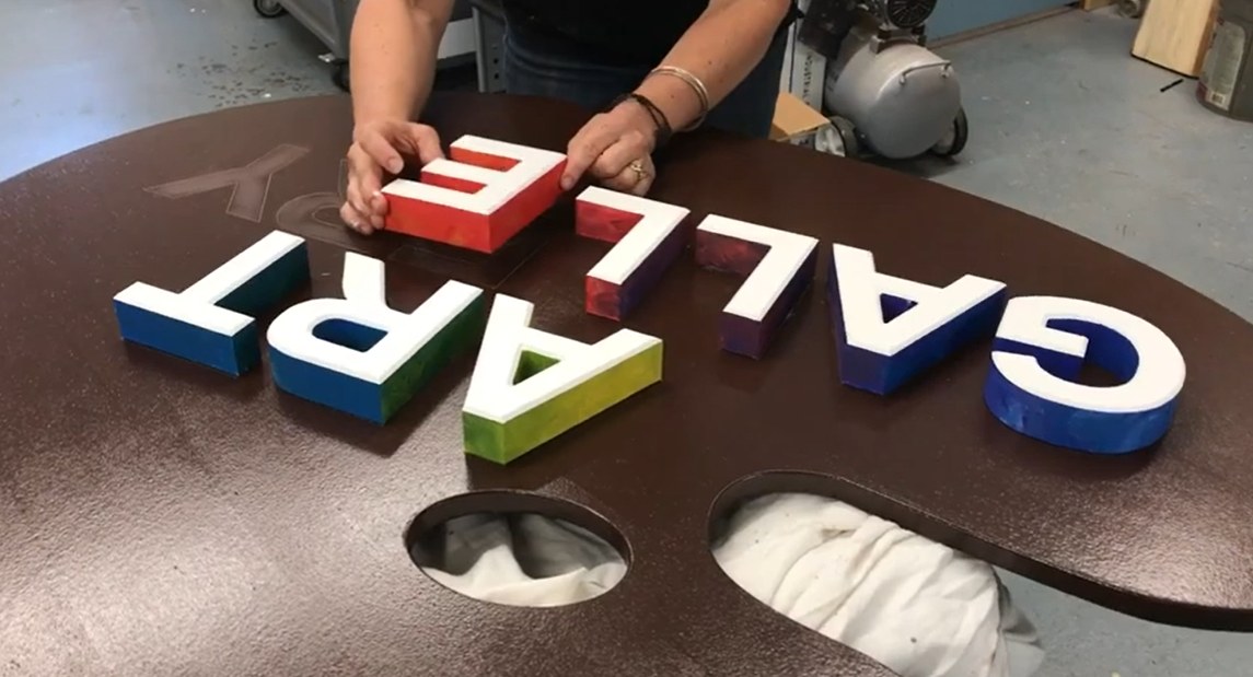 The Making of 3D Signs