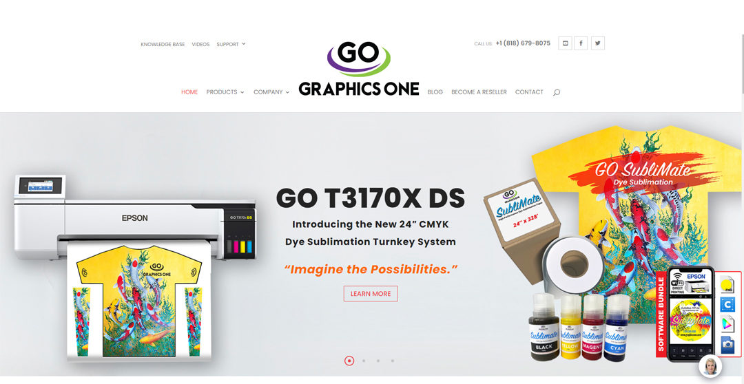 Graphics One Launches Redesigned Website
