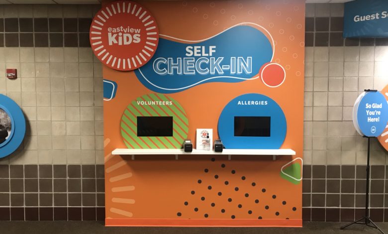 Featured Project: Colorful Kiosks