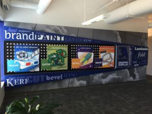 Featured Project: Graphic Displays for 3A Composites HQ | GRAPHICS PRO