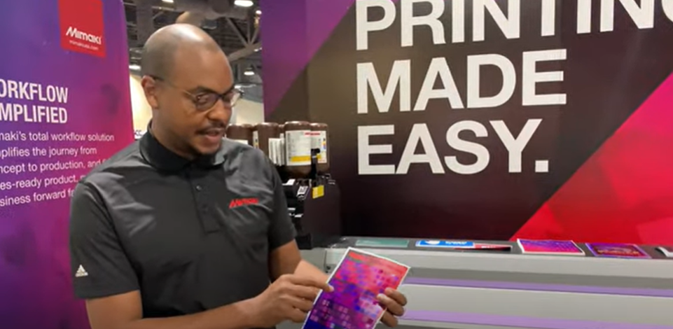 As Seen at GRAPHICS PRO EXPO: Mimaki USA