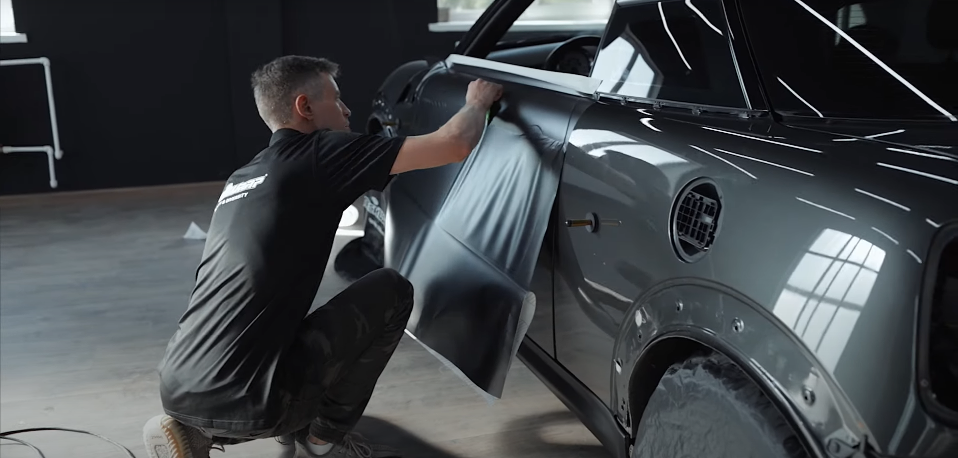 How to Wrap a Car Door