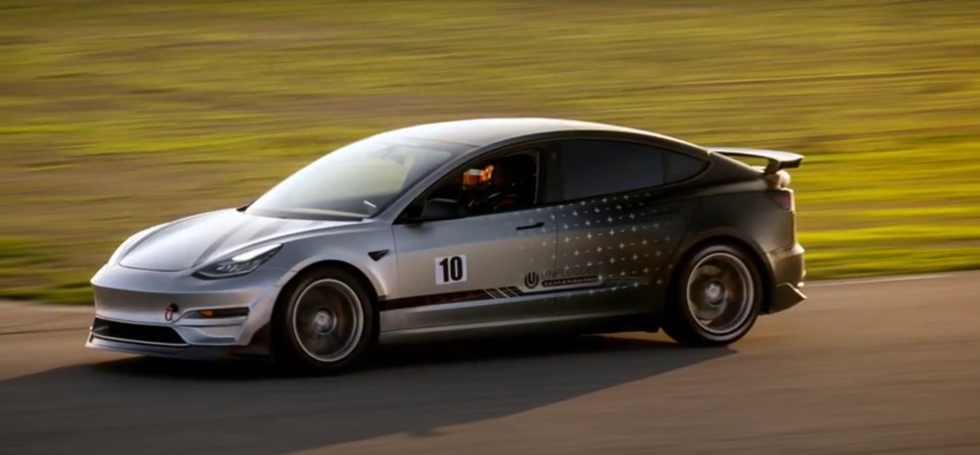 Tesla Model 3 Takes to the Track