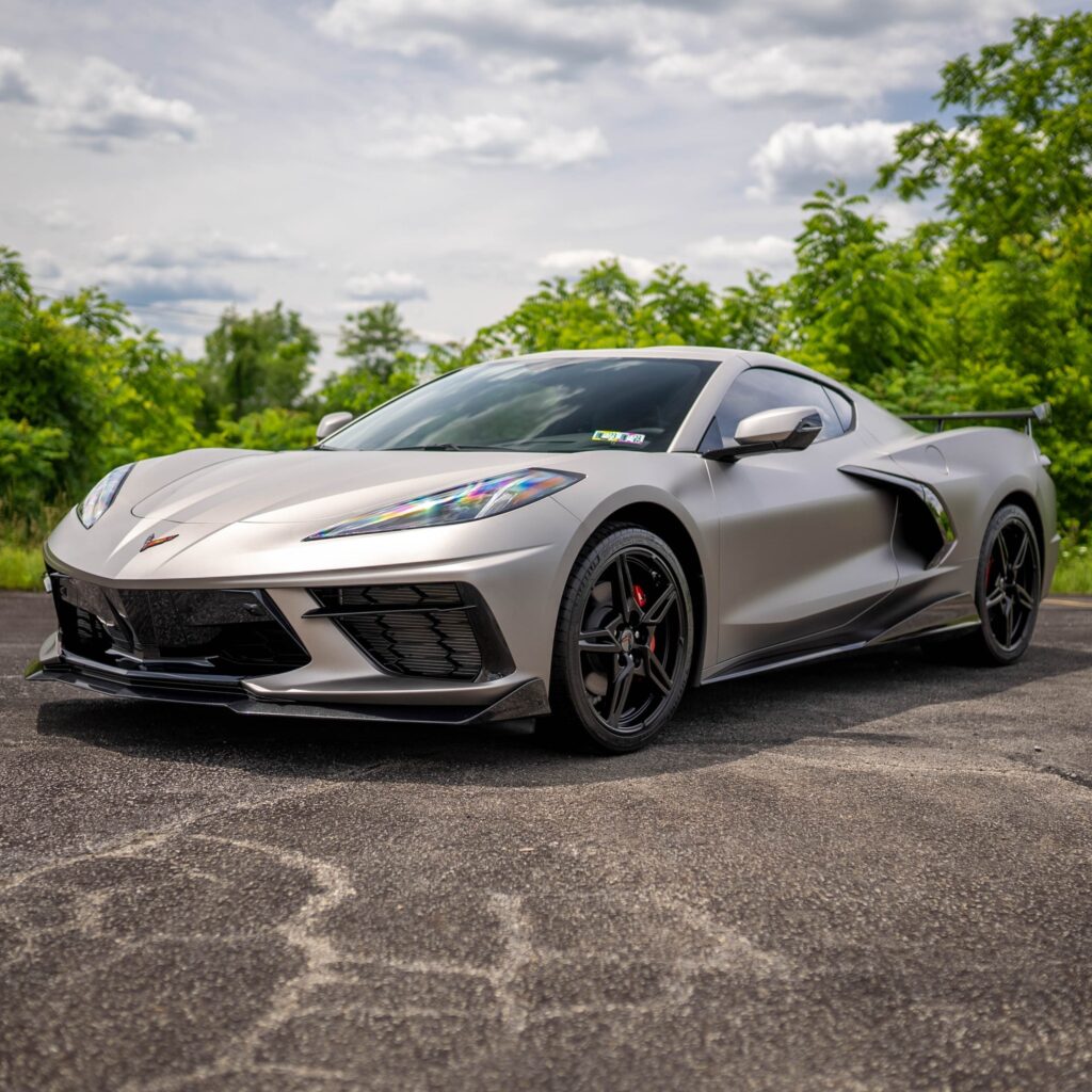 C8 Corvette Gets Icy New Look