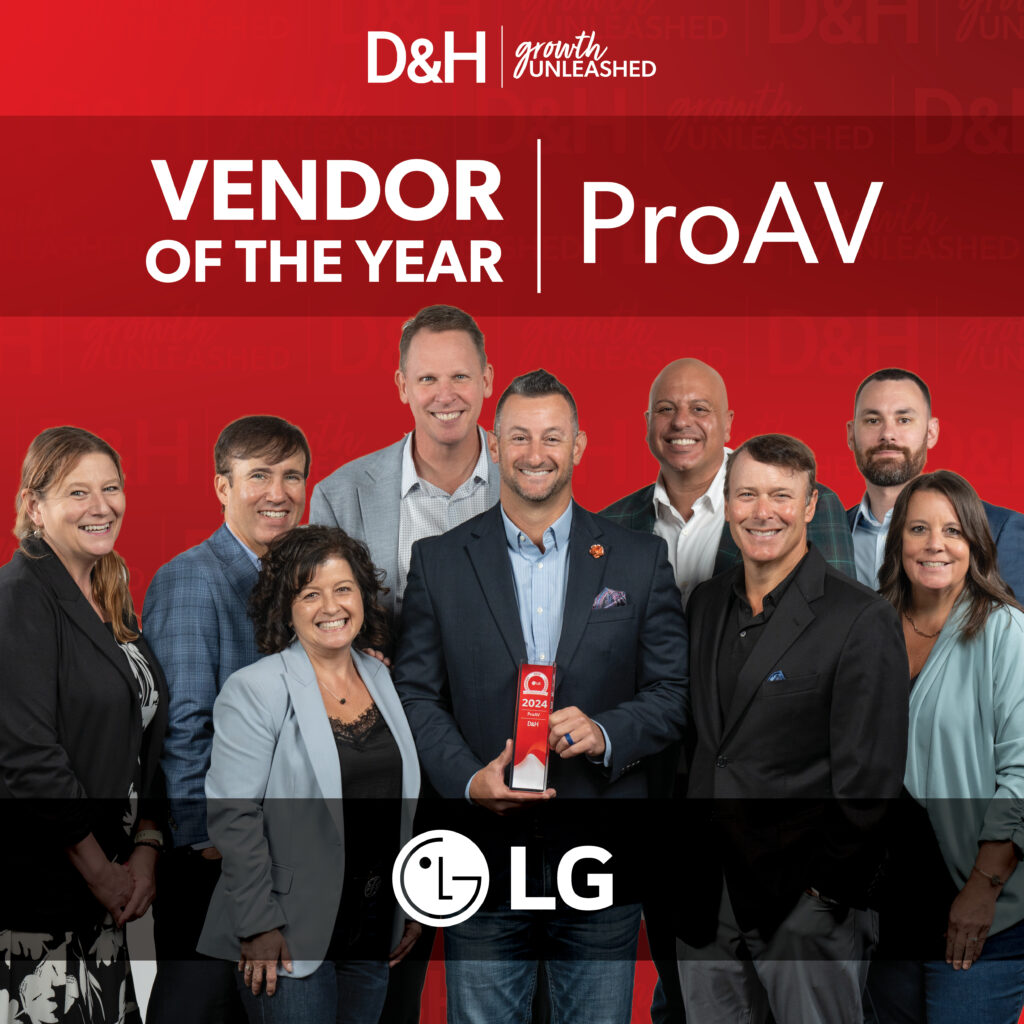 LG Named 2024 Pro AV Vendor of the Year
